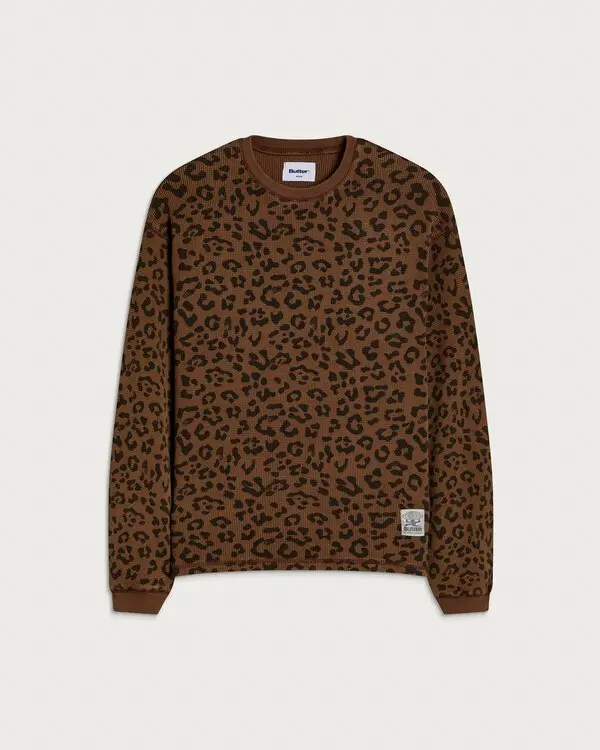 BUTTER GOODS Waffle Long Sleeve T-shirt