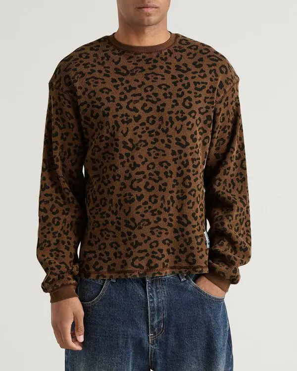 BUTTER GOODS Waffle Long Sleeve T-shirt