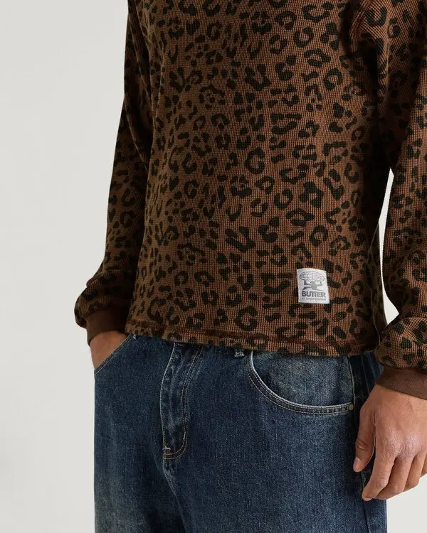 BUTTER GOODS Waffle Long Sleeve T-shirt