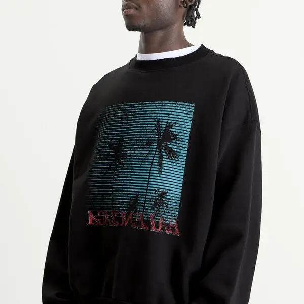 Balenciaga Vintage Medium Fit Crewneck Sweatshirt