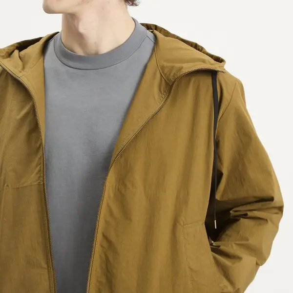 Studio Nicholson Avon Nylon Cotton Hooded Anorak Jacket