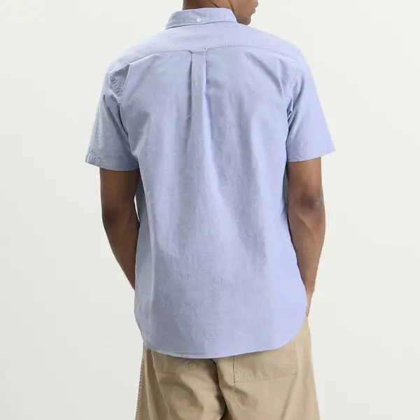 BEAMS Button Down Shorts Sleeve Oxford Shirt