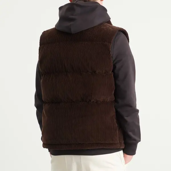 Moncler Agen Vest Maxi Corduroy Gilet Jacket