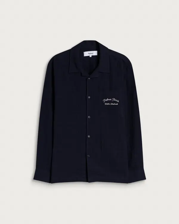 PALMES Western Camp Collar Shirt