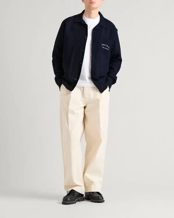 PALMES Western Camp Collar Shirt