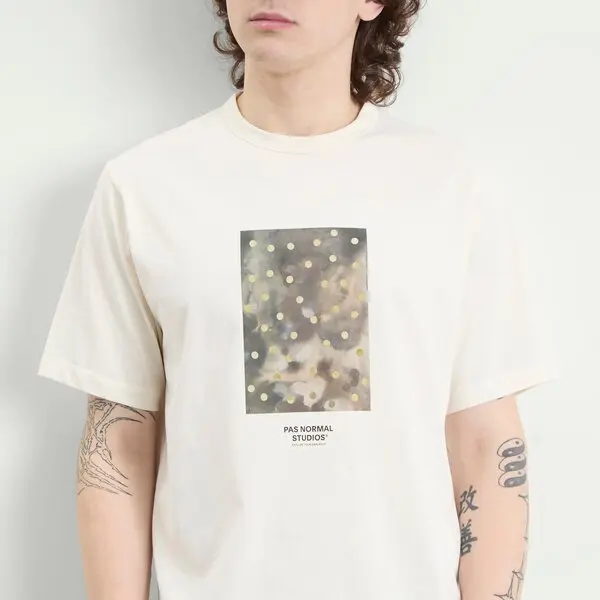 PAS NORMAL STUDIOS Off-race Cotton Tech T-shirt