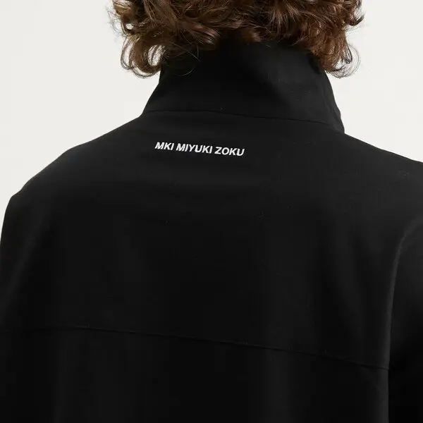 MKI MIYUKI ZOKU Suiting Quarter Zip Sweatshirt