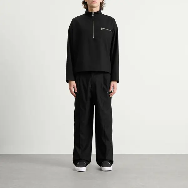 MKI MIYUKI ZOKU Suiting Quarter Zip Sweatshirt