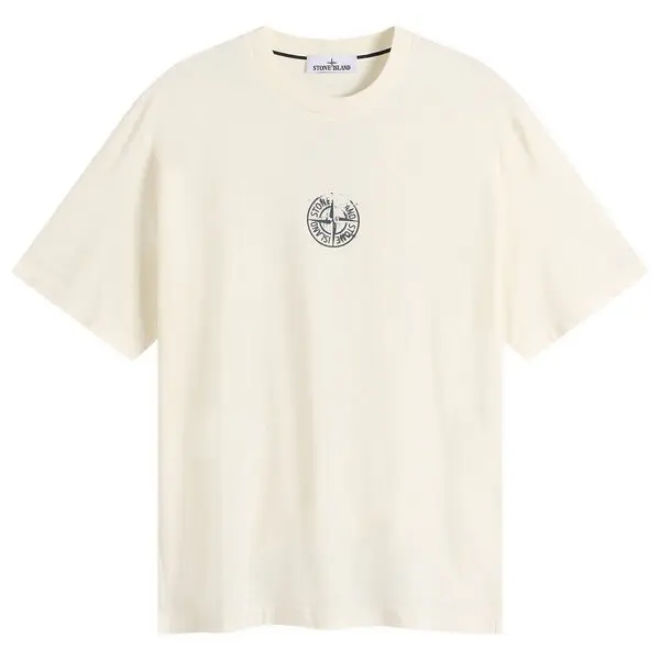 Stone Island Vertical Placement T-shirt - Ivory