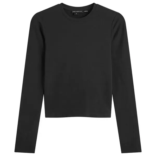 Good American Super Stretch Long Sleeve T-shirt