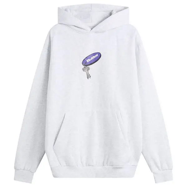 BUTTER GOODS Key Chain Hoodie - Ash