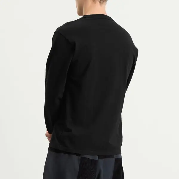 LES TIEN Heavyweight Binded Classic Long Sleeve T-shirt