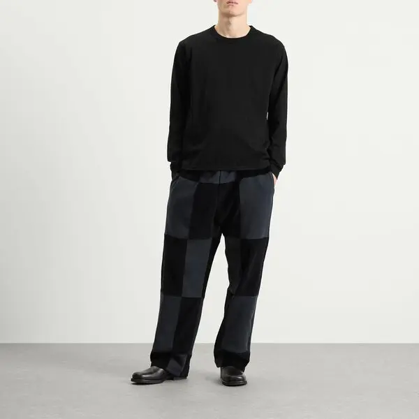 LES TIEN Heavyweight Binded Classic Long Sleeve T-shirt