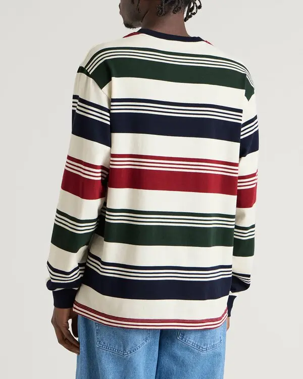 PARRA Original Stripe Long Sleeve T-shirt