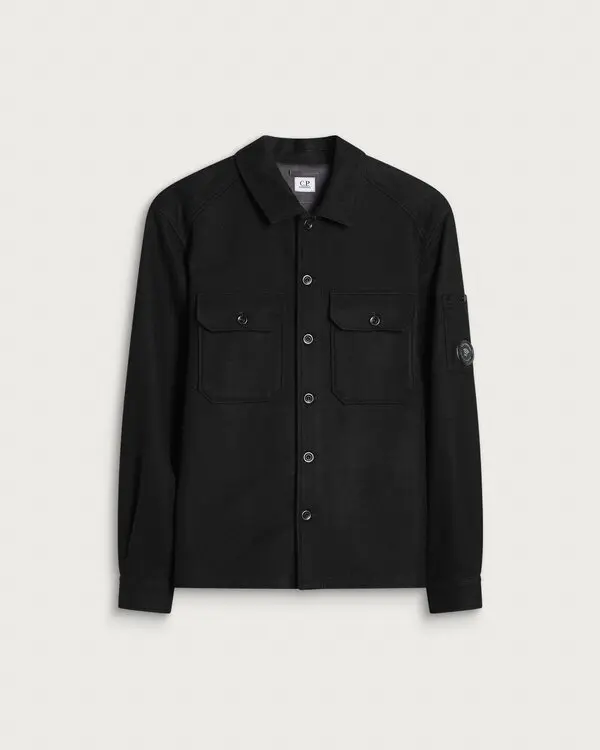 C.P. COMPANY Felt Lens Overshirt