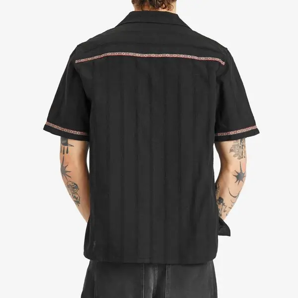 WAX LONDON Didcot Stripe Dobby Shirt