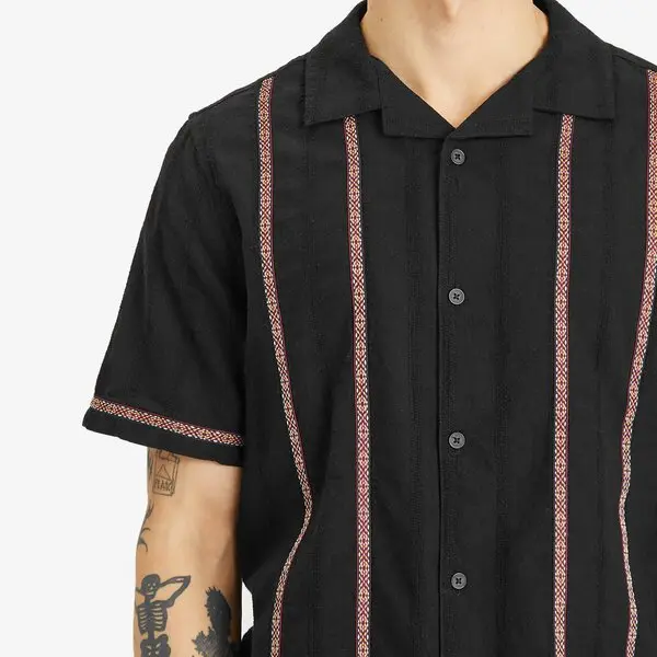 WAX LONDON Didcot Stripe Dobby Shirt