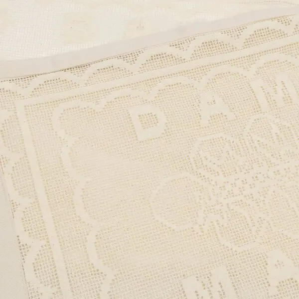 DAMSON MADDER Nonnas House Ercu Filet Lace Placemats