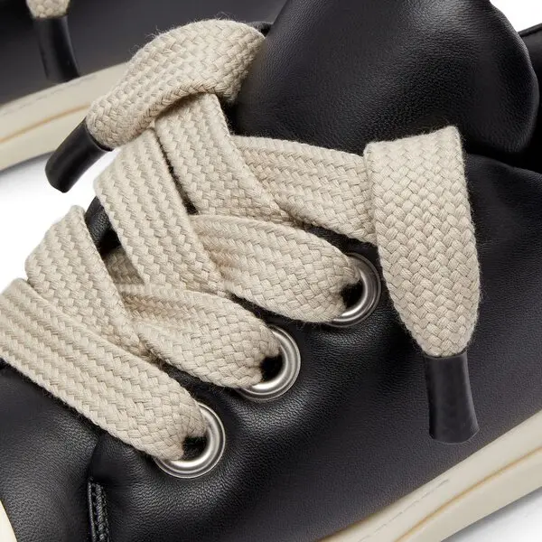 Rick Owens Jumbo Lace Padded Low Sneakers