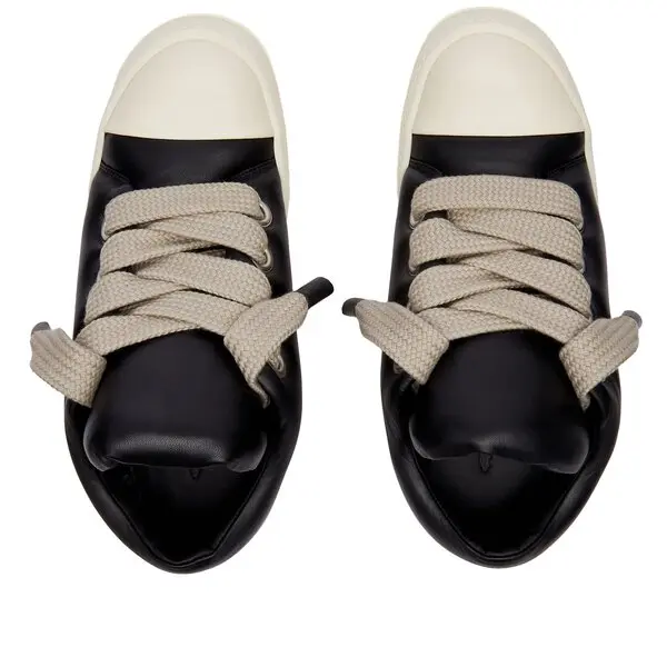 Rick Owens Jumbo Lace Padded Low Sneakers