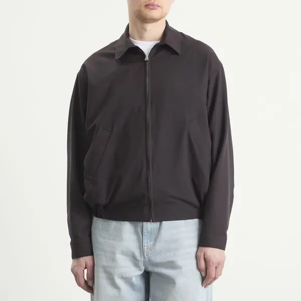 KAPTAIN SUNSHINE Wool Poplin Zip Blouson