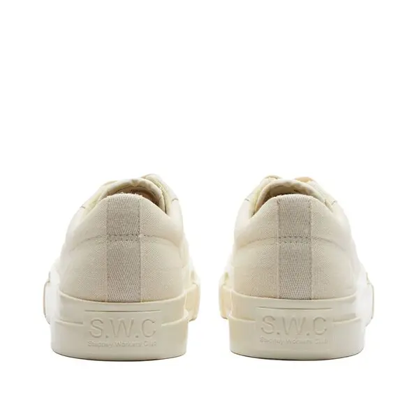 S.W.C STEPNEY WORKERS CLUB Dellow Canvas Sneakers