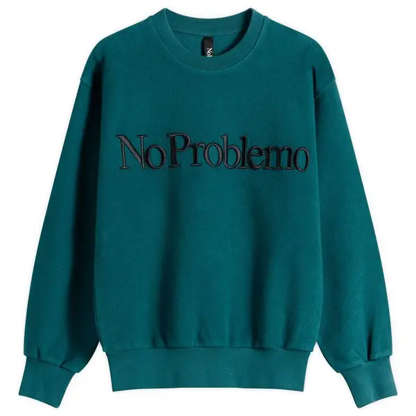 NO PROBLEMO Reverse Fleece Sweatshirt