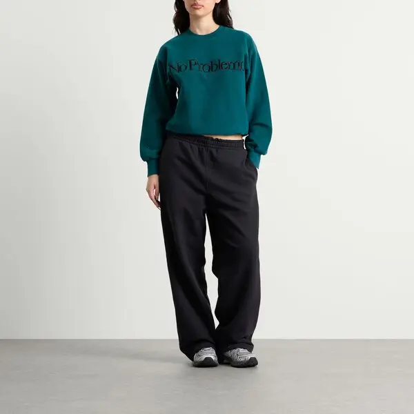 NO PROBLEMO Reverse Fleece Sweatshirt