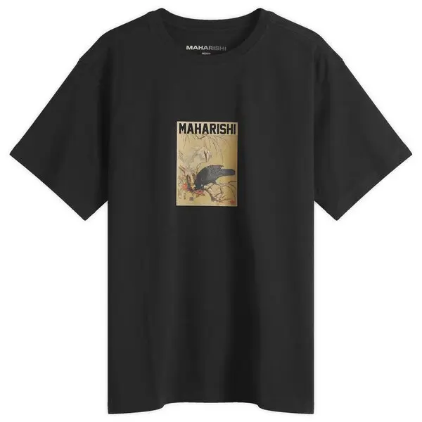 MAHARISHI Crow White Heron T-shirt