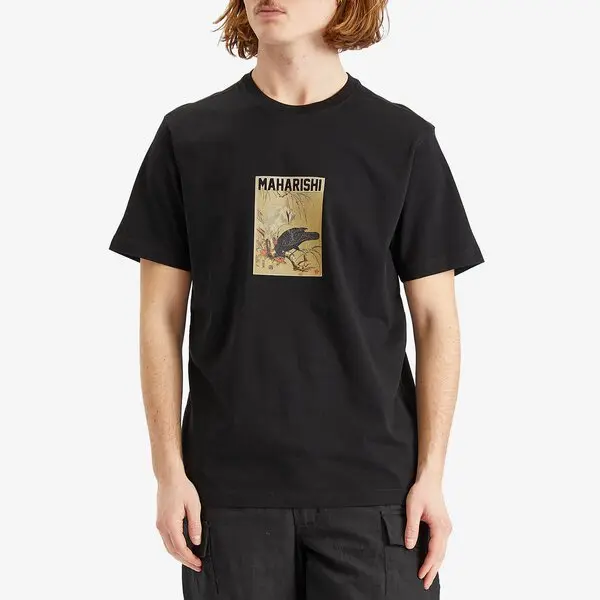 MAHARISHI Crow White Heron T-shirt