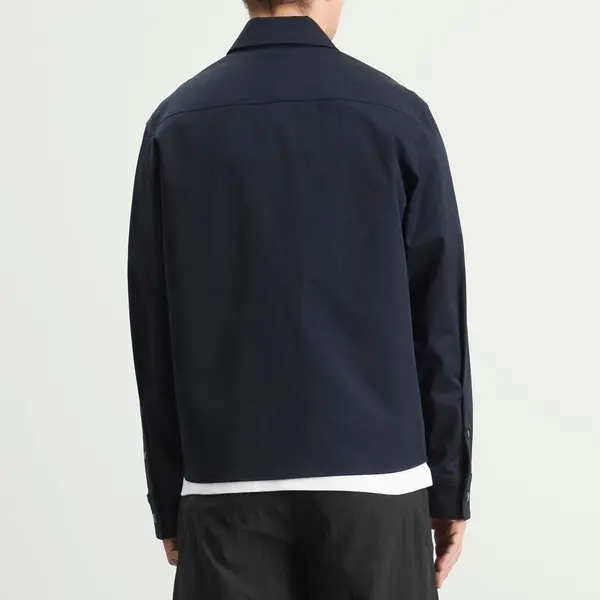 Moncler Gabardine Cotton Shirt Jacket