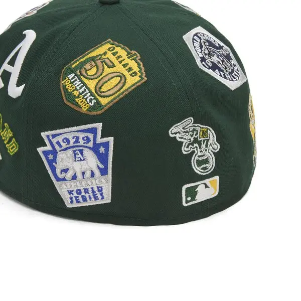 New Era Image Oakland Athletics All Over 59fifty Cap