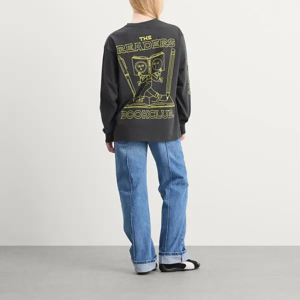 DAMSON MADDER The Reader Long Sleeve T-shirt