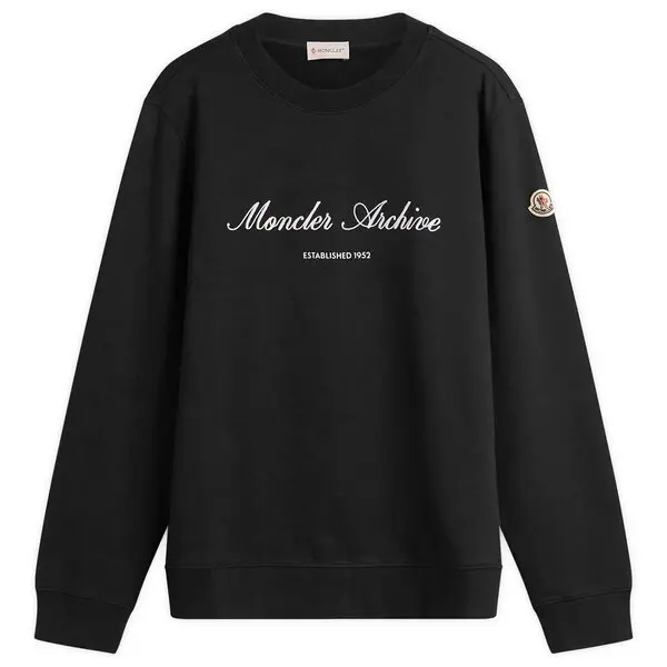 Moncler Archive Embroidered Logo Sweatshirt