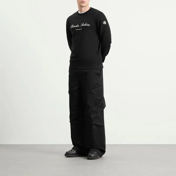 Moncler Archive Embroidered Logo Sweatshirt