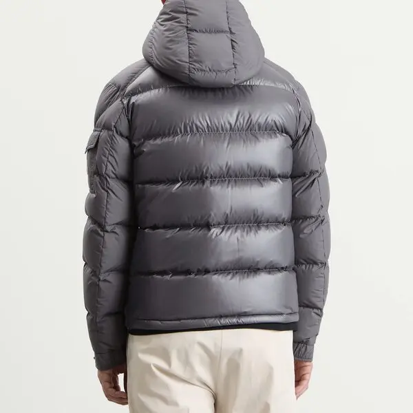 Moncler Maya Mixed Materials Padded Jacket