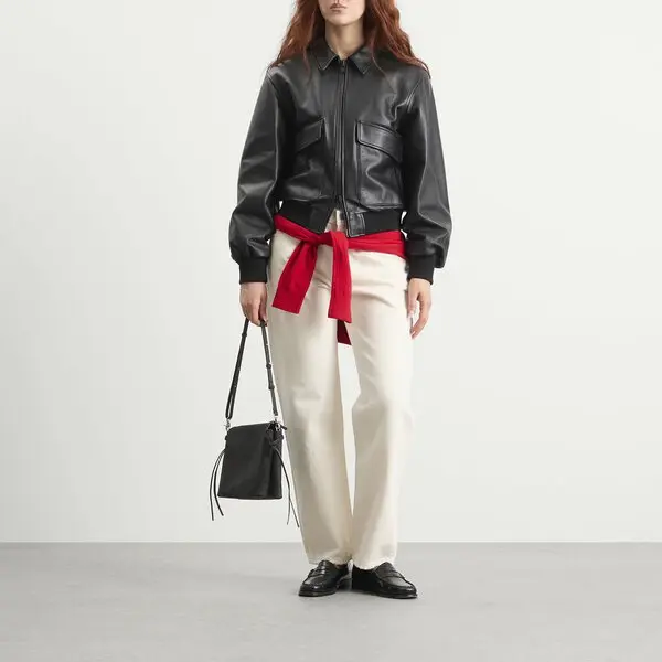DUNST 2 Way Suede Cross Body Bag