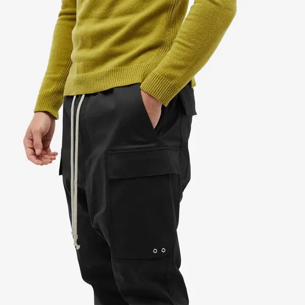 Rick Owens Long Cargo Pants