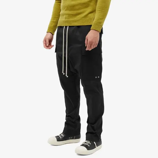 Rick Owens Long Cargo Pants