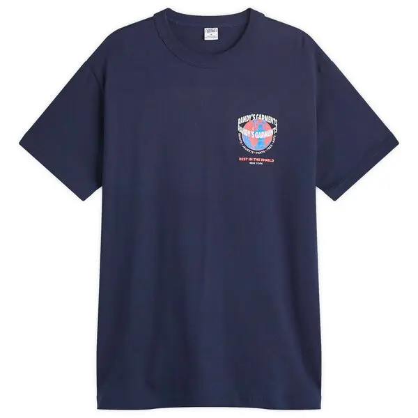 RANDY'S GARMENTS World Graphic T-shirt Presented By