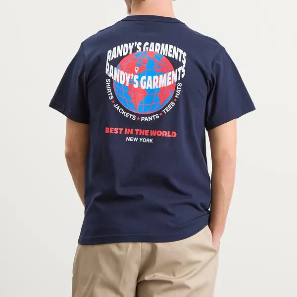RANDY'S GARMENTS World Graphic T-shirt Presented By