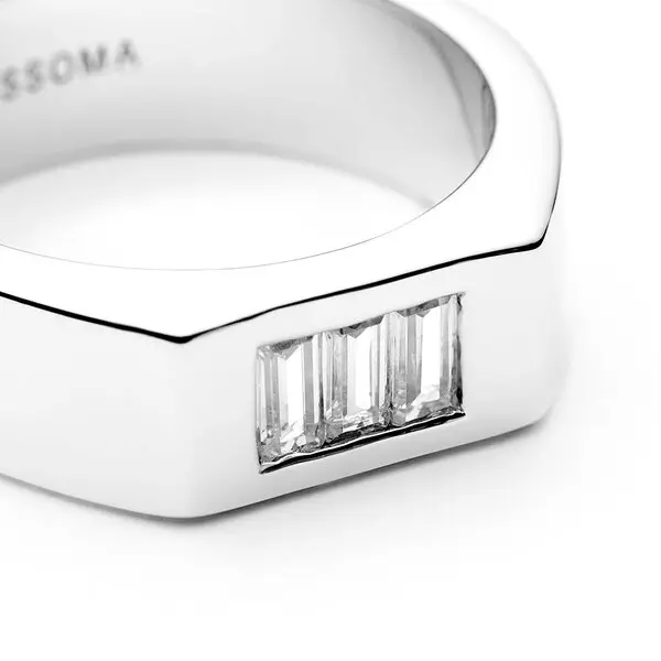 MISSOMA X Lucy Williams Triple Stone Chunky Ring