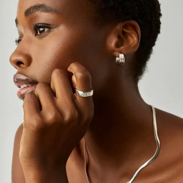MISSOMA X Lucy Williams Triple Stone Chunky Ring