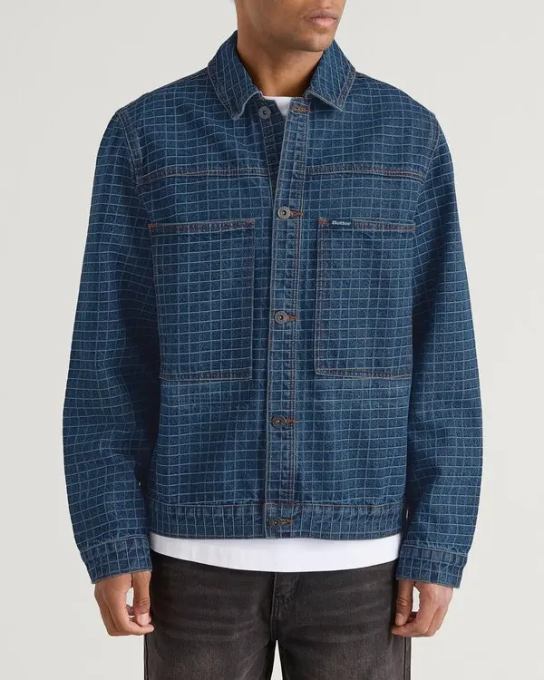 BUTTER GOODS Grid Denim Jacket