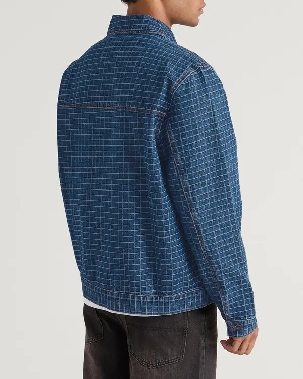 BUTTER GOODS Grid Denim Jacket