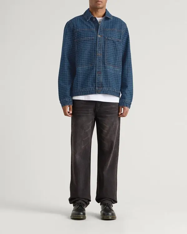 BUTTER GOODS Grid Denim Jacket
