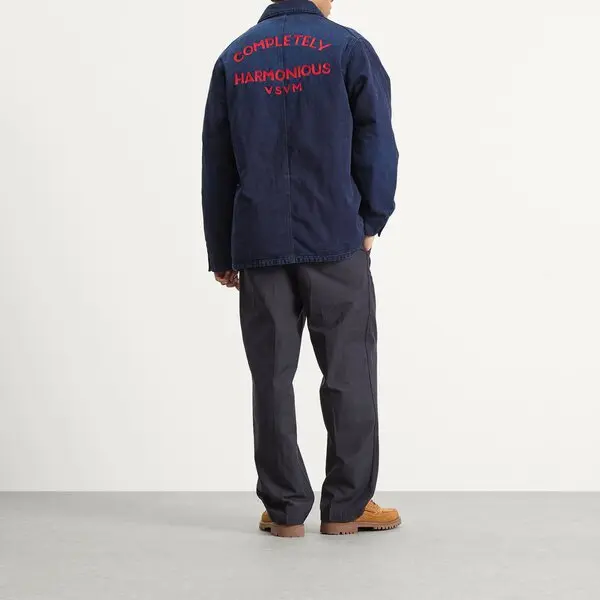 Visvim Osiris Down Coverall Damaged Shirt Jacket