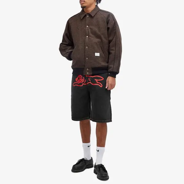 ICECREAM Running Dog Denim Shorts