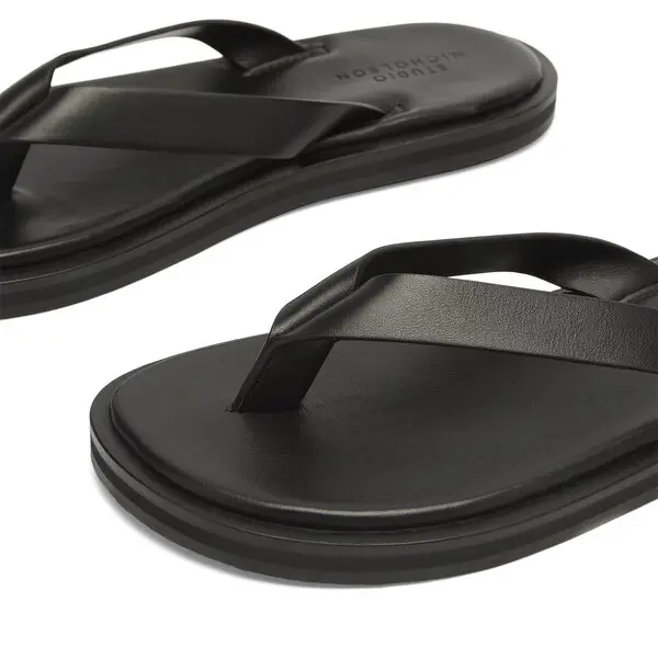 Studio Nicholson Curren Leather Flip Flop