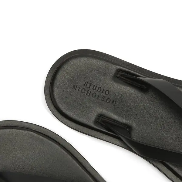Studio Nicholson Curren Leather Flip Flop